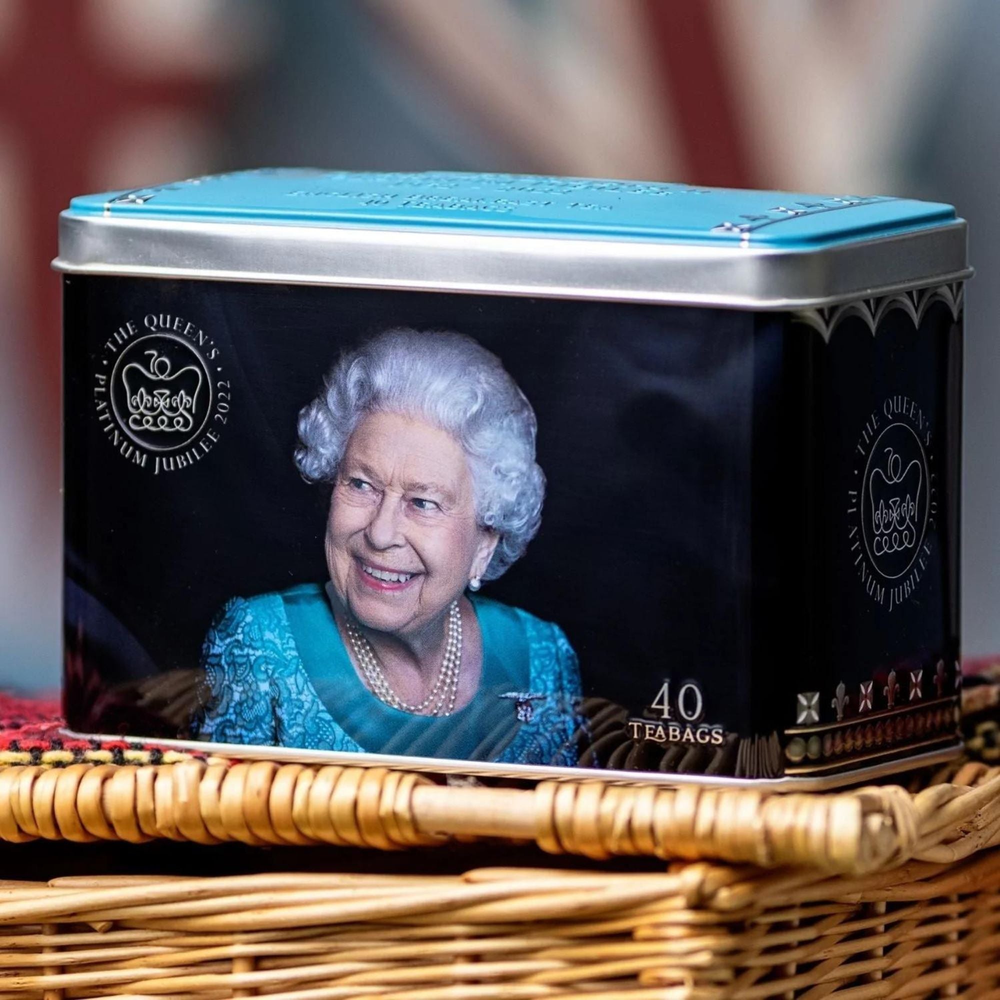 Queen Elizabeth II - Commemorative Tea Tins - New English Teas