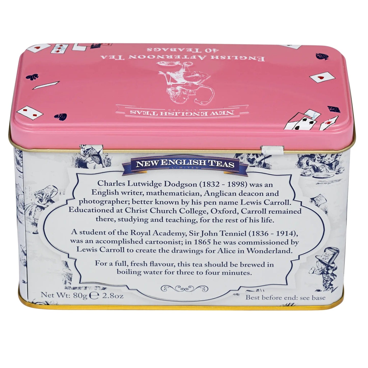 Alice In Wonderland Classic Tea Tin - Traditional - New English Teas