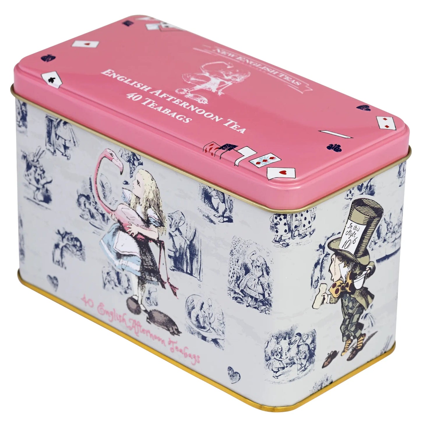 Alice In Wonderland Classic Tea Tin - Traditional - New English Teas