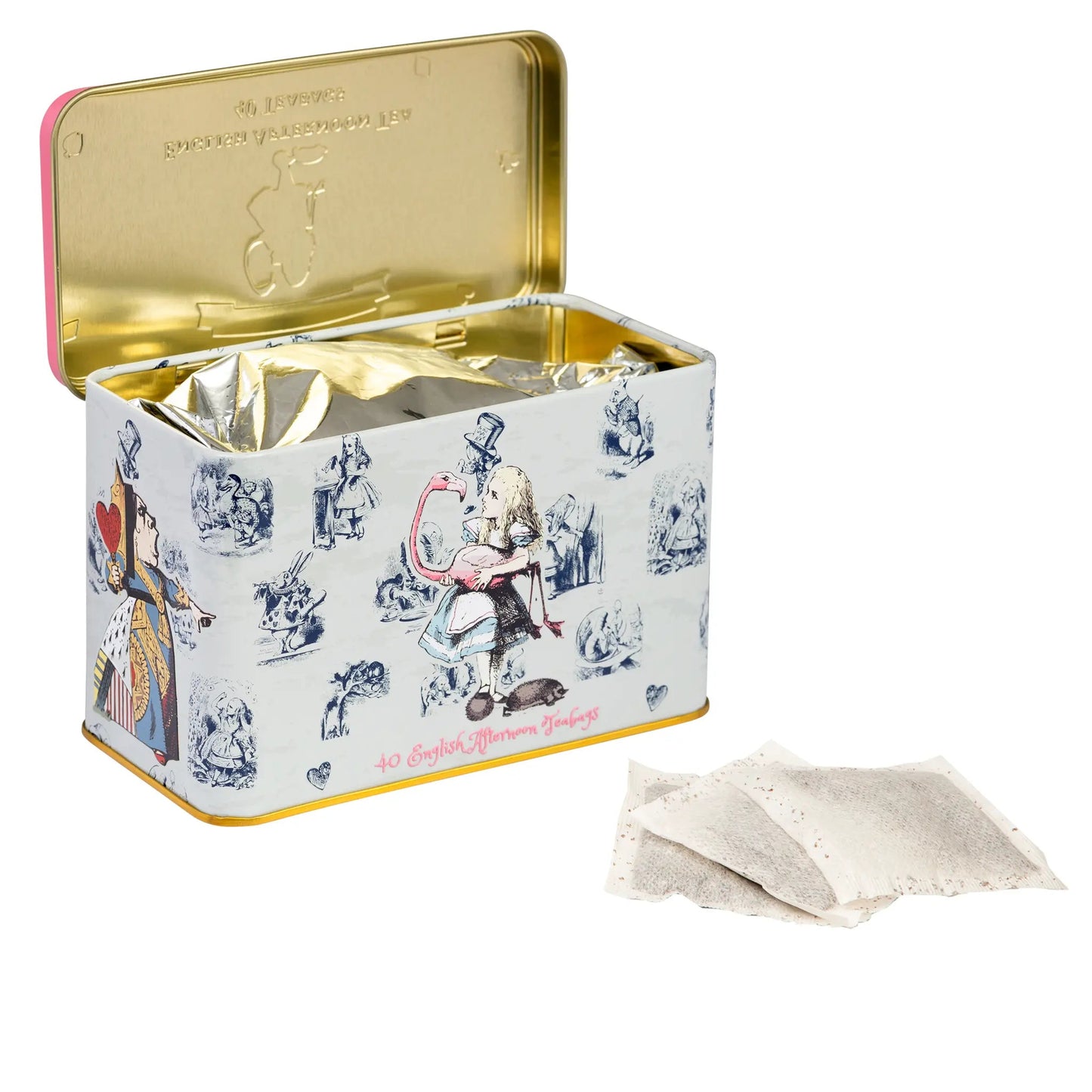 Alice In Wonderland Classic Tea Tin - Traditional - New English Teas