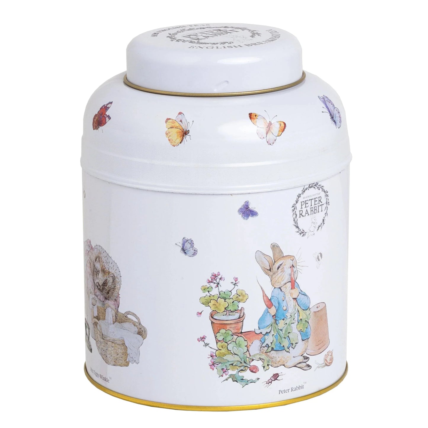 Beatrix Potter Rabbit Plush & 80 Teabag Tea Caddy Gift Set - New ...