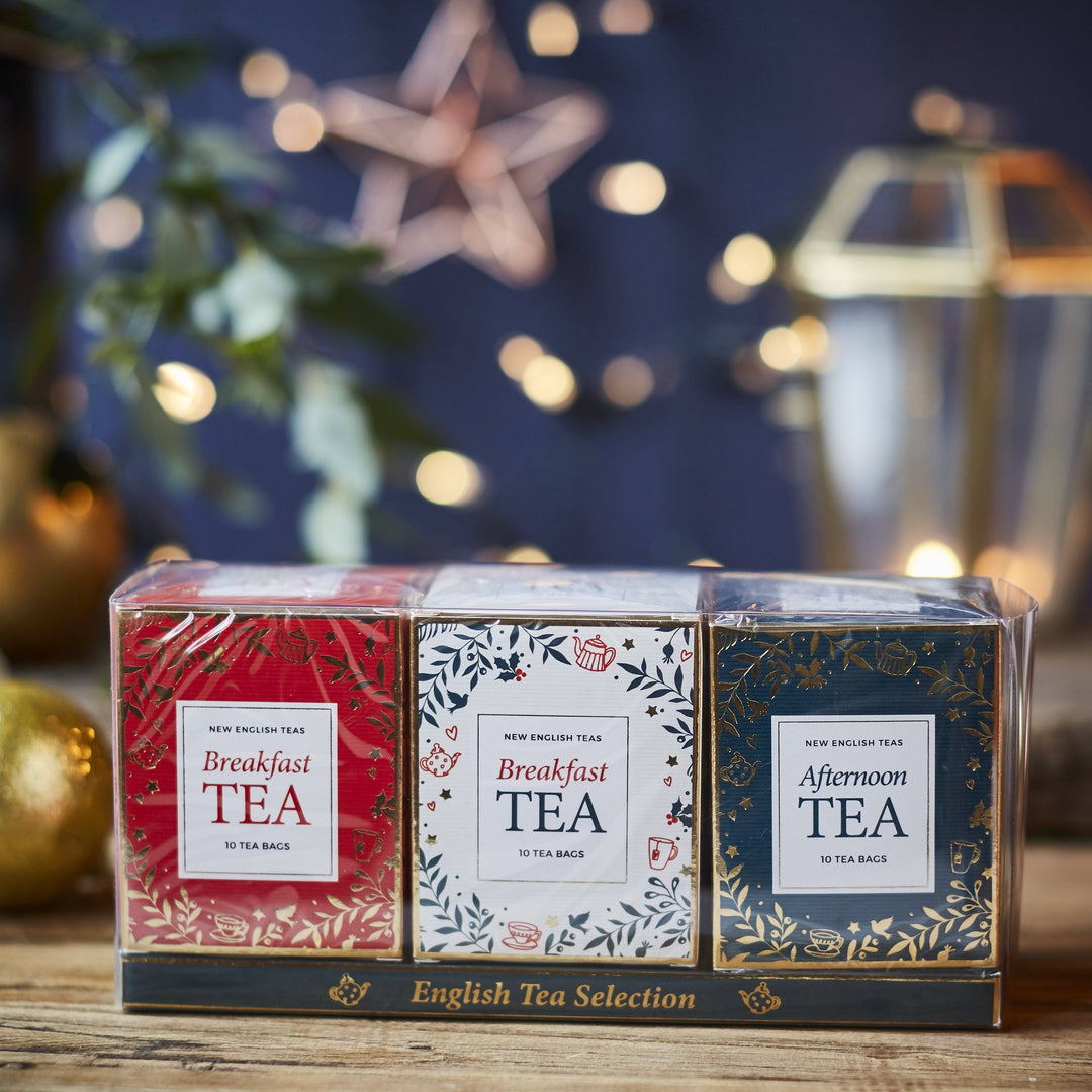 Christmas 10 Teabag Box Triple Gift Pack - Red | White | Green - New ...