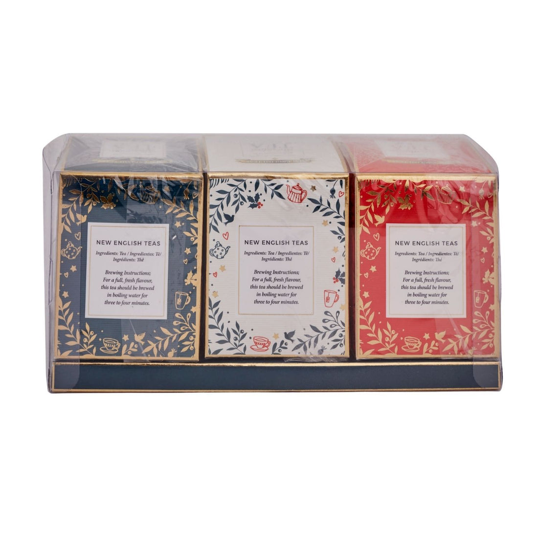 Christmas 10 Teabag Box Triple Gift Pack - Red | White | Green - New ...
