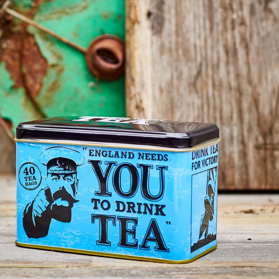 Spitfire - War Time Memories Classic Tea Tin - New English Teas