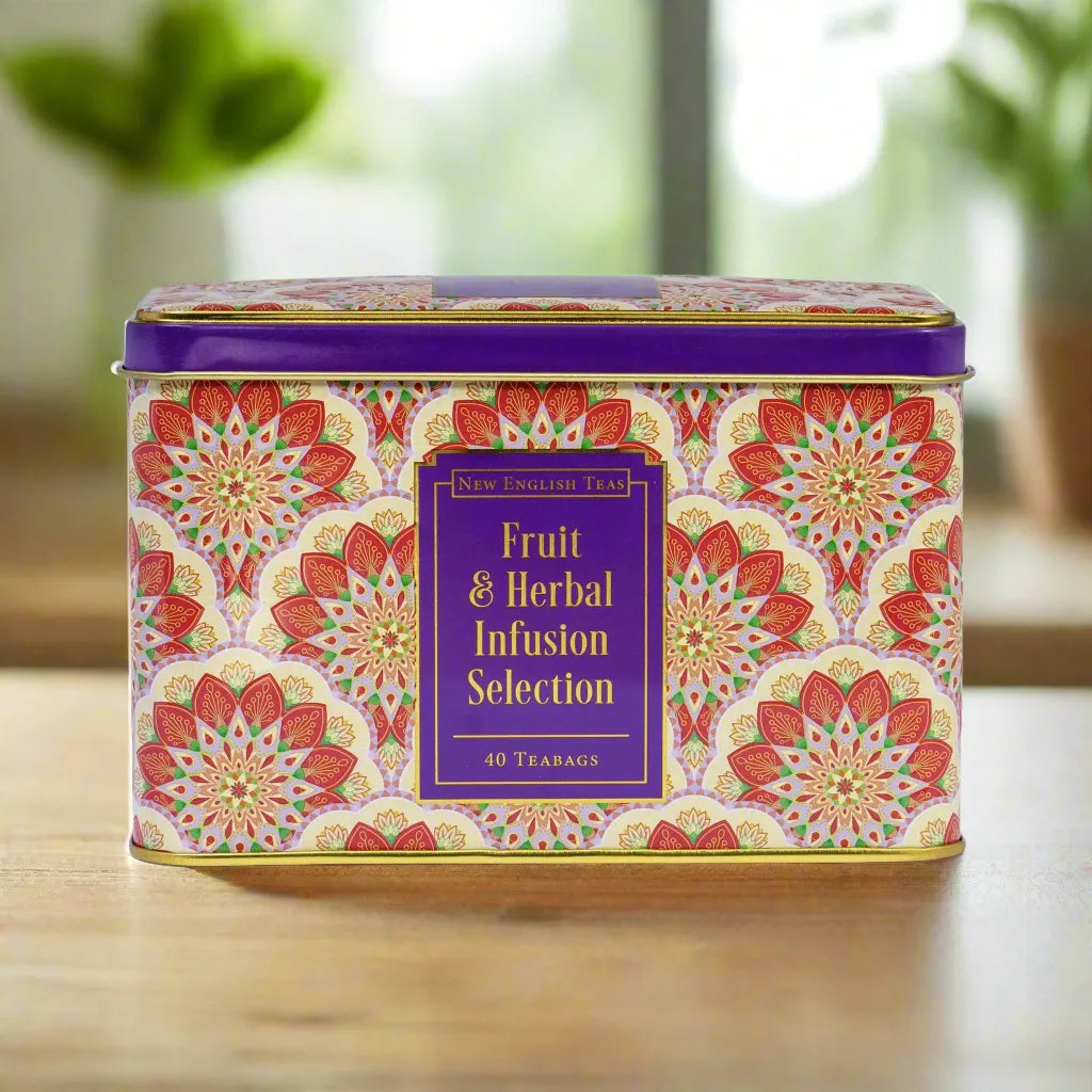 Fruit & Herbal Classic Tea Tin - Patterns - New English Teas