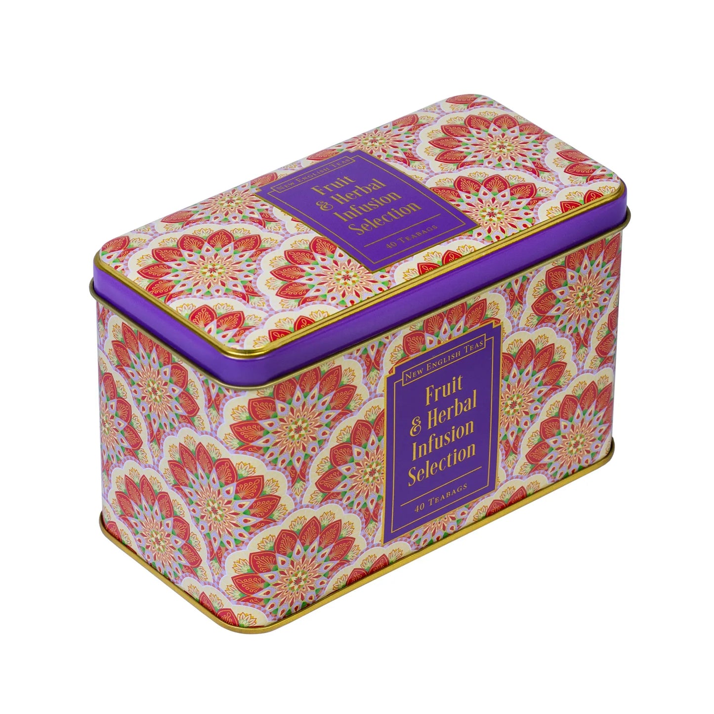 Fruit & Herbal Classic Tea Tin - Patterns - New English Teas