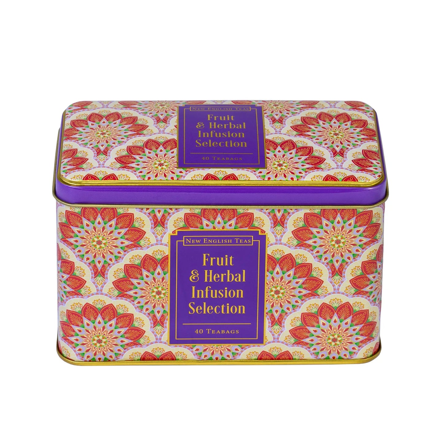 Fruit & Herbal Classic Tea Tin - Patterns - New English Teas
