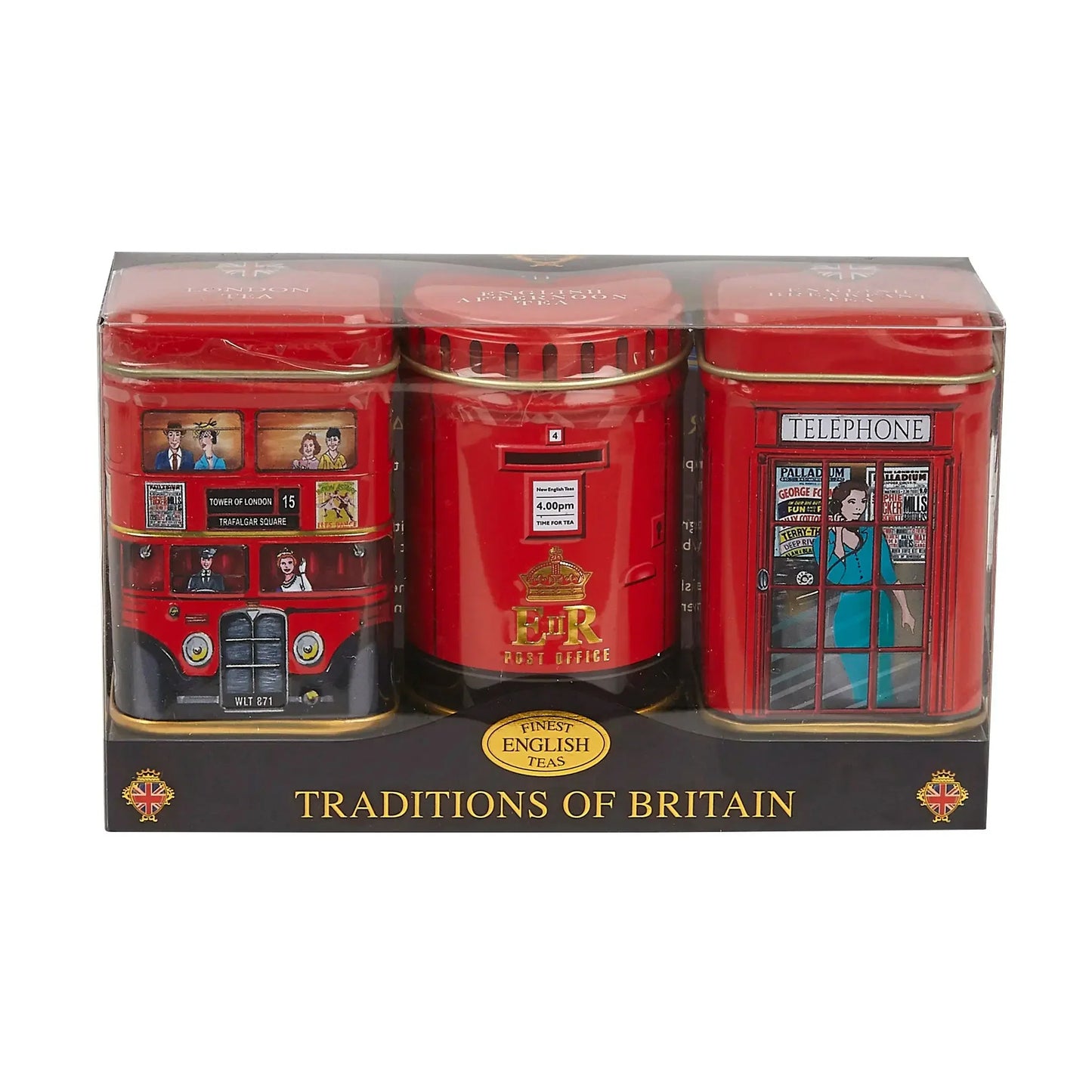 Best Of British Mini Tea Tin Set - Traditions of England - New English Teas