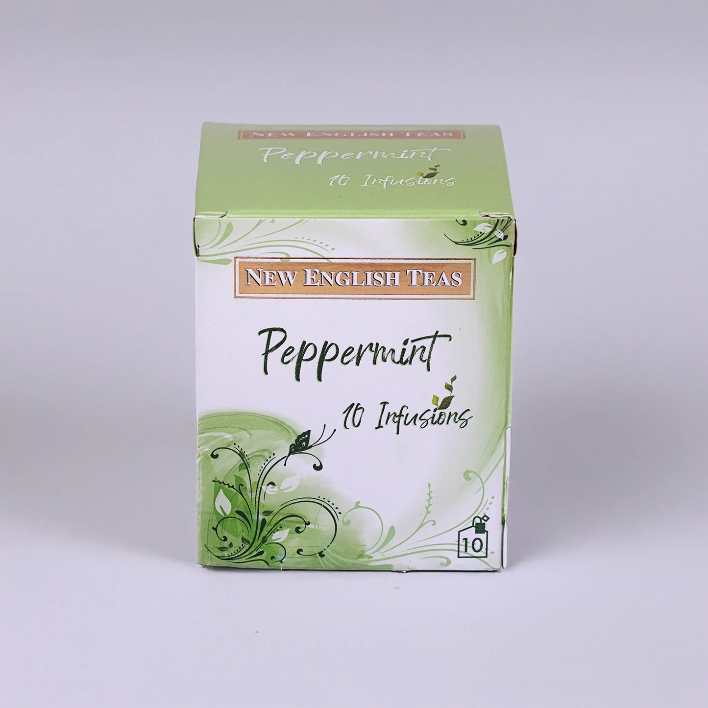 Fruit & Herbal 10 Teabag Box - Pure Peppermint - New English Teas