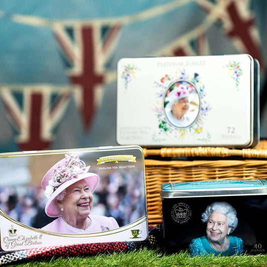 Queen Elizabeth II Classic Tea Tin - New English Teas
