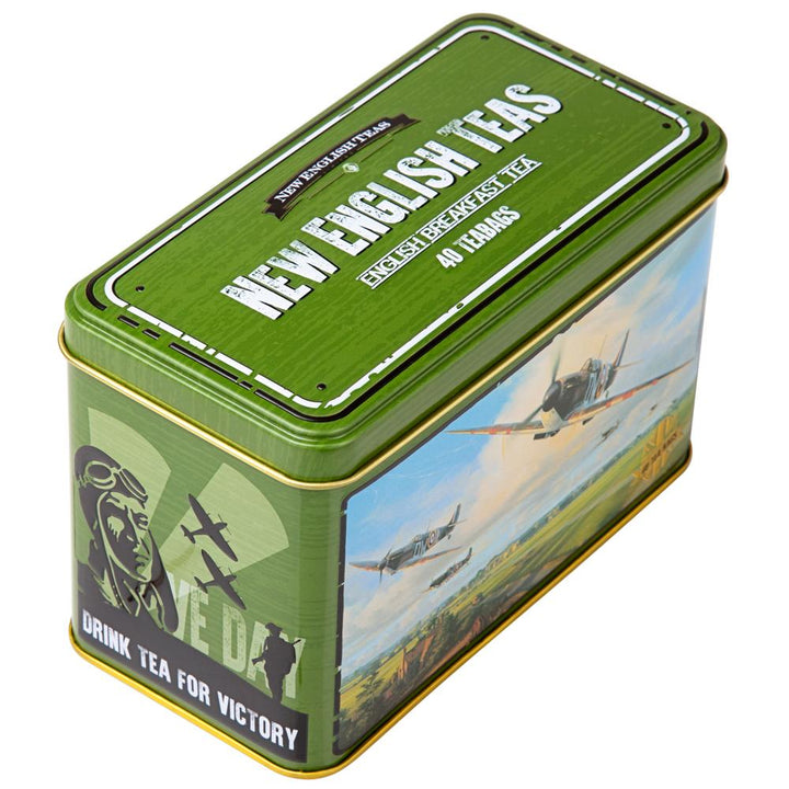 Spitfire - War Time Memories Classic Tea Tin - New English Teas