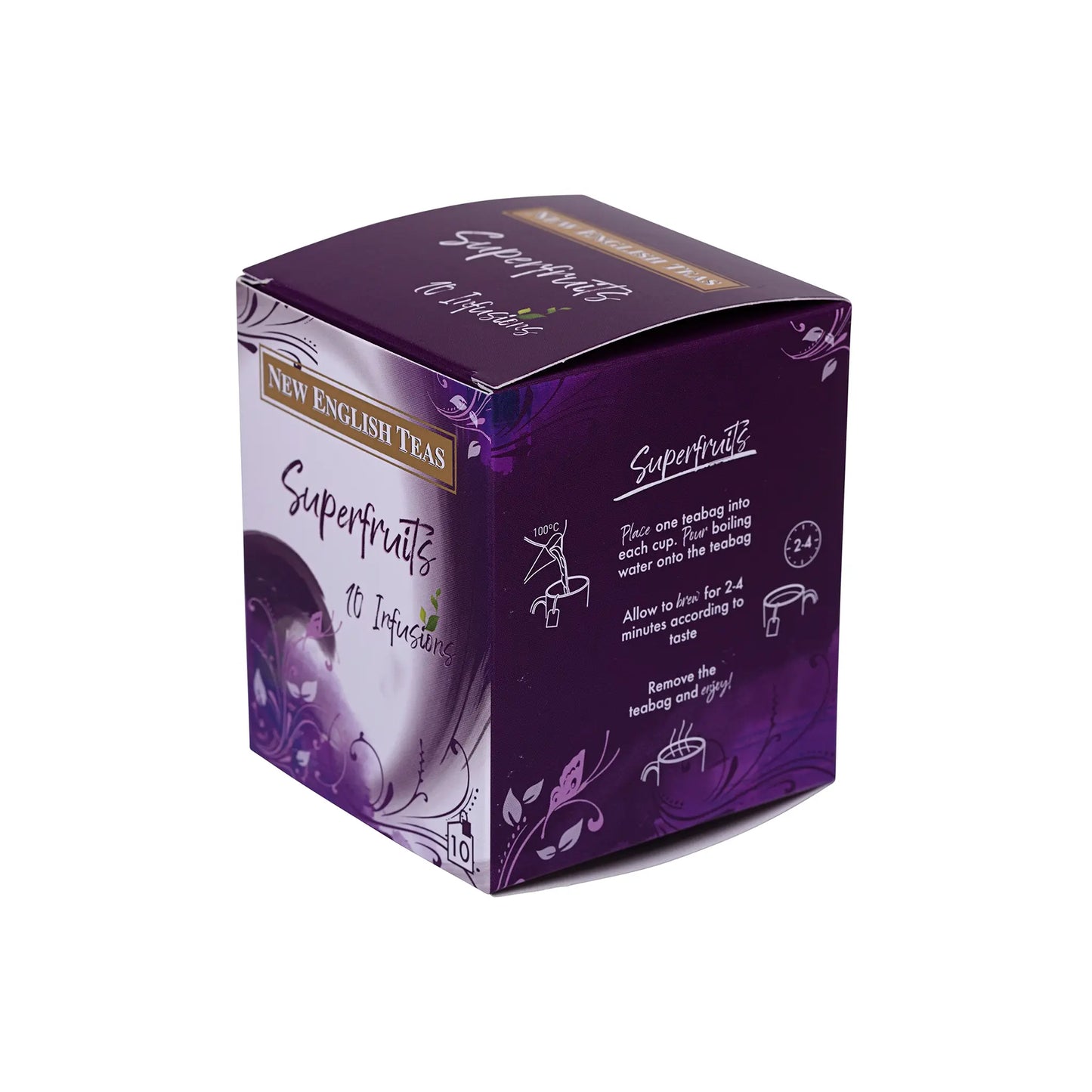 Fruit & Herbal 10 Teabag Box - Superfruits - New English Teas