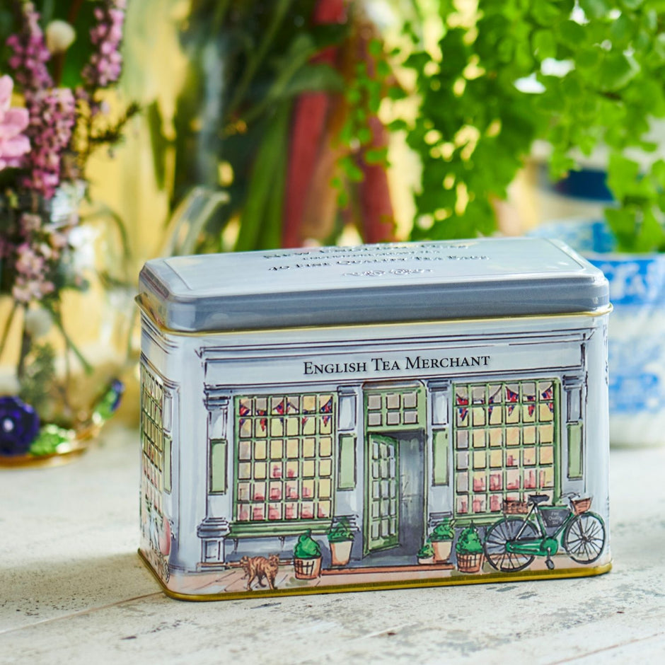 Vintage Village Classic Tea Tin - English Tea Room - New English Teas