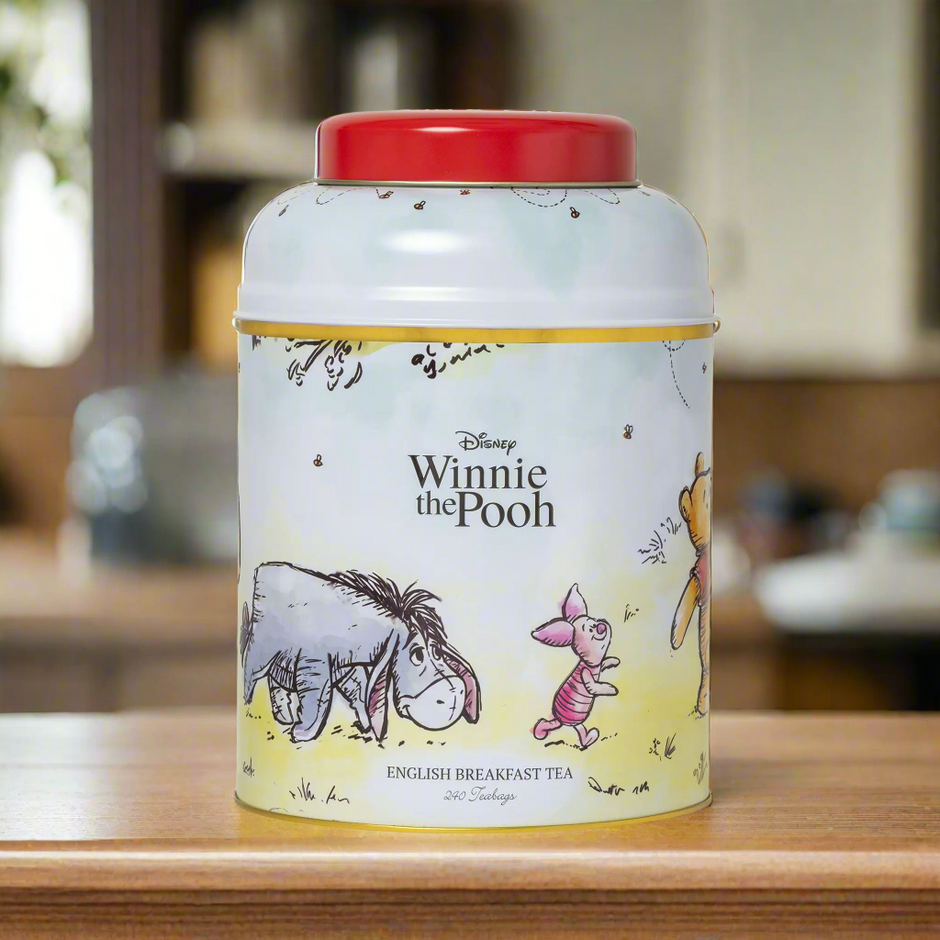 Winnie The Pooh 80 Teabag Tea Caddy - New English Teas