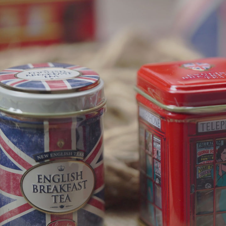 Best of British Mini Tea Tin Set - Union Jack - New English Teas