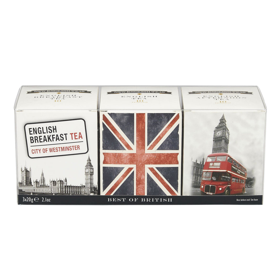Love London 10 Teabag Box Triple Pack - Winter Snow - New English Teas