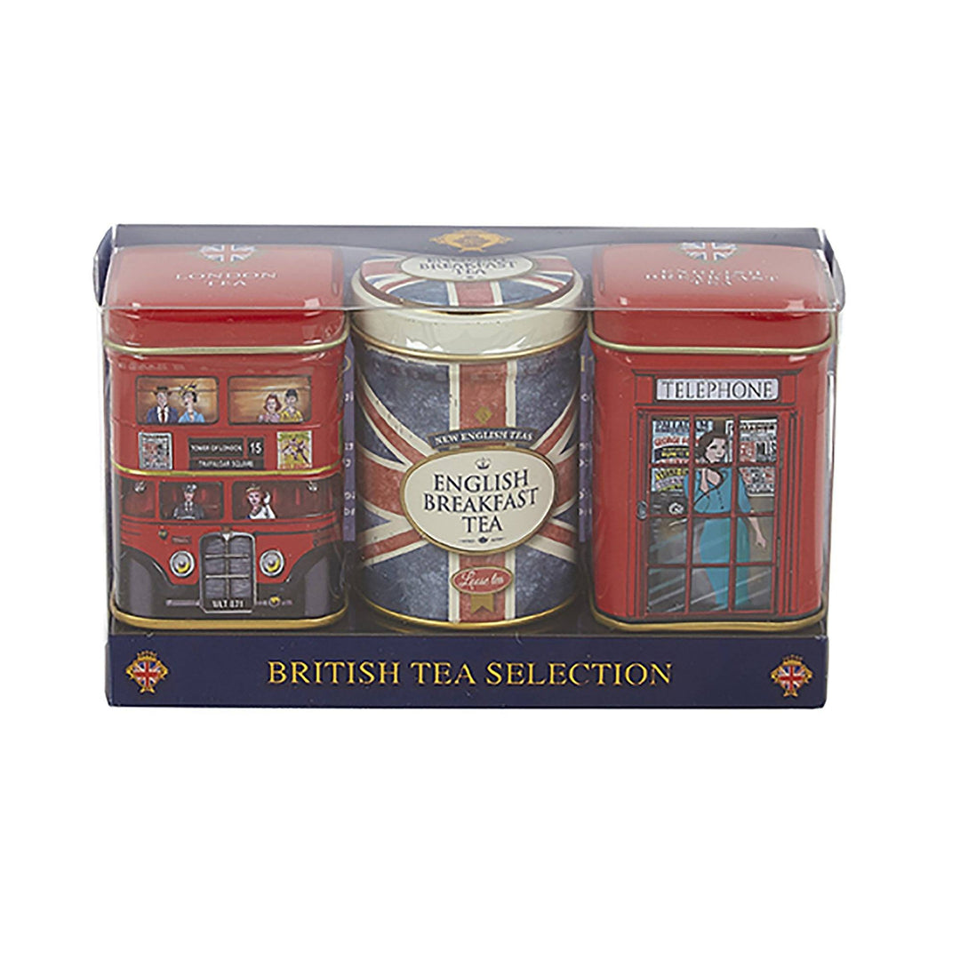 Best of British Mini Tea Tin Set - Union Jack - New English Teas