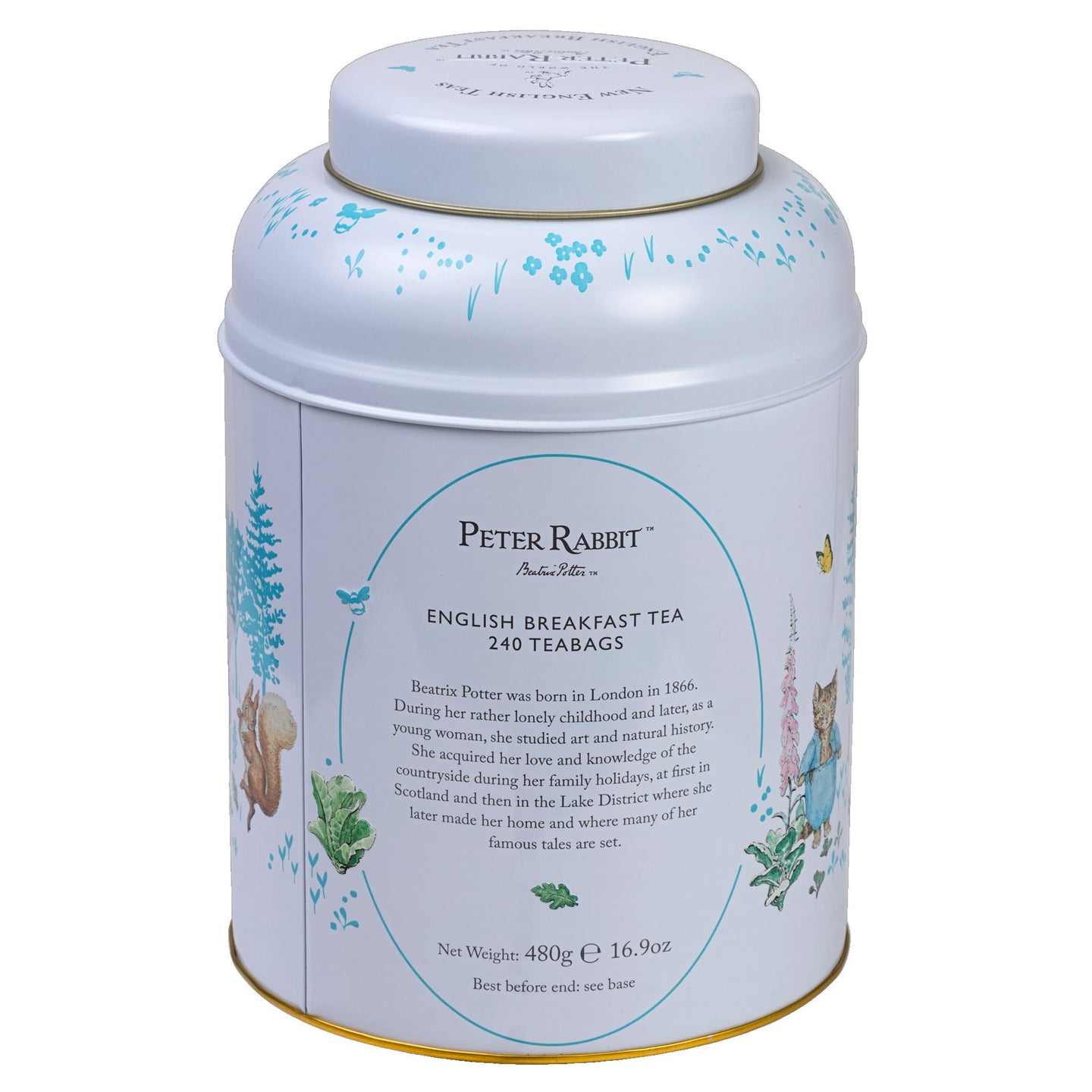 Classic Peter Rabbit Tea Caddy - Officially Licensed - New English Teas
