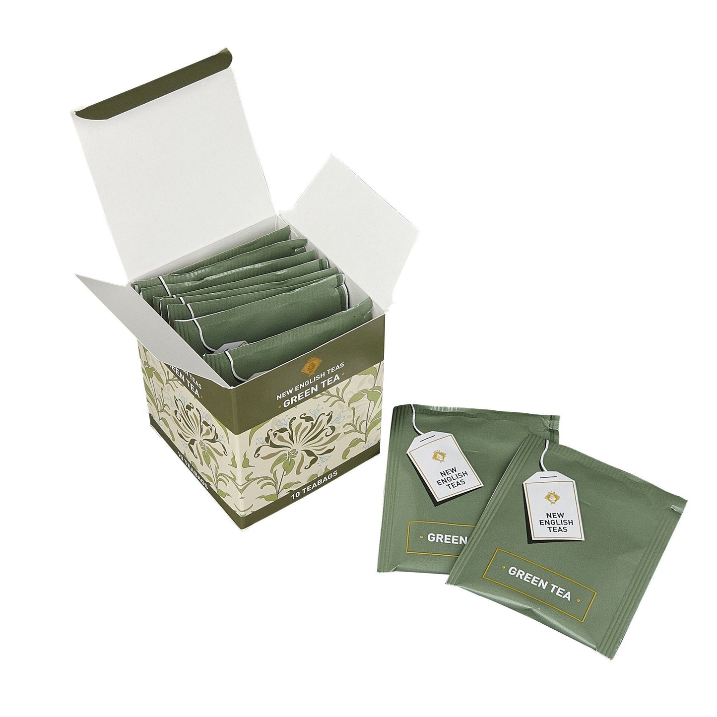 Green Tea Mini Box 10s - Tea Bags - New English Teas