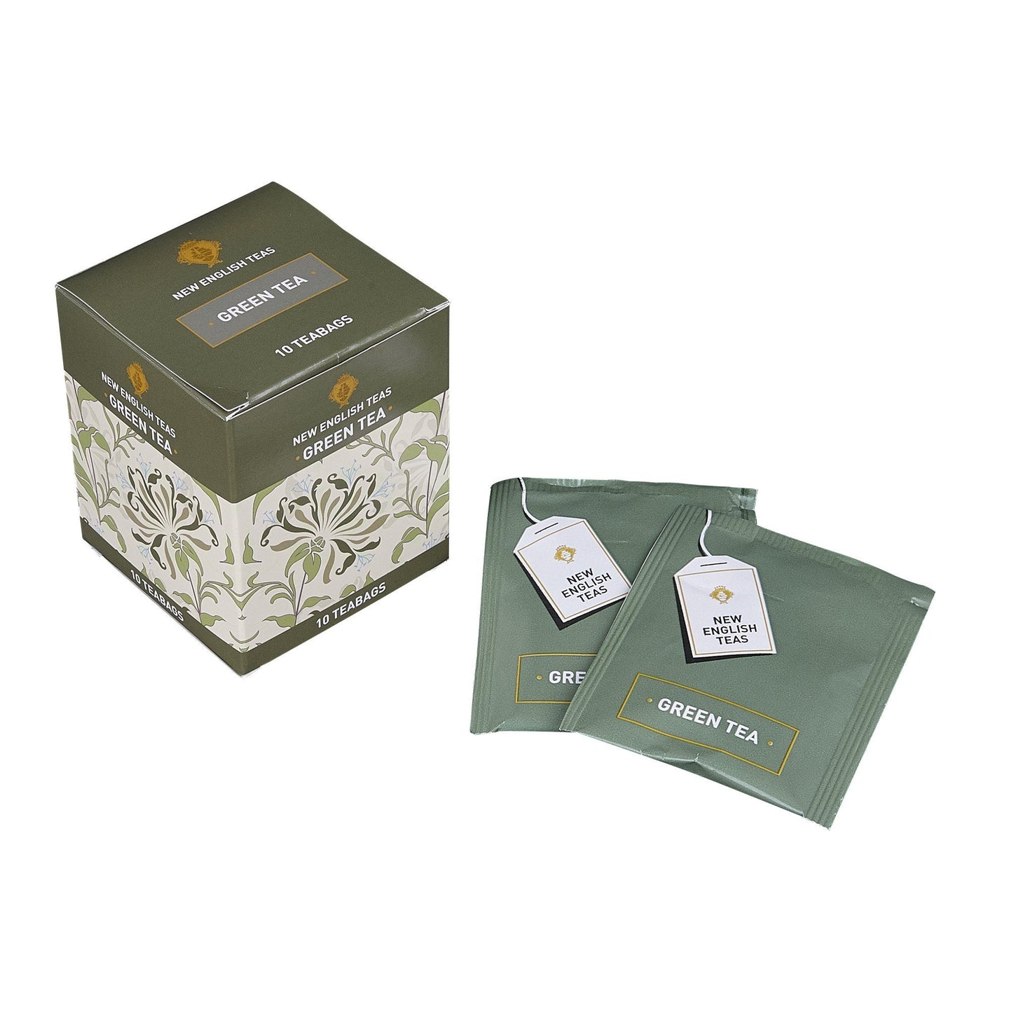 Green Tea Mini Box 10s - Tea Bags - New English Teas