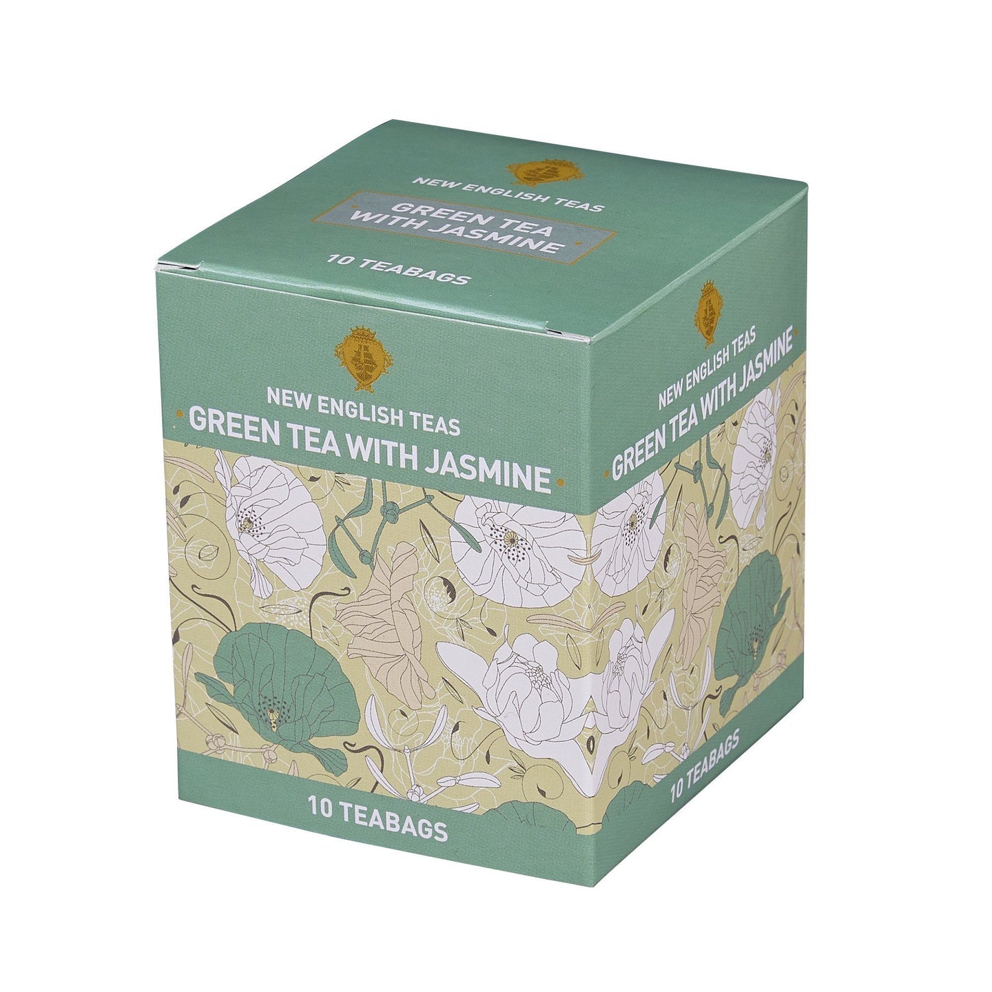 Green Tea With Jasmine Mini Box 10s - Tea Bags - New English Teas